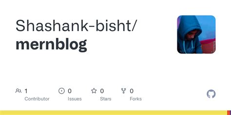 Github Shashank Bishtmernblog