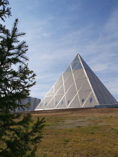 Triangular Pyramid Building