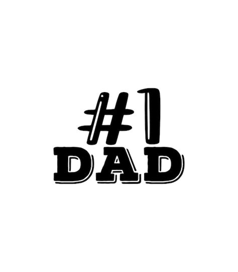 Premium Vector 1 Dad Typography Vector Fathers Quote T Shirt Design