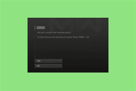 Fix Modern Warfare 2 Error Niamey Lee TechCult