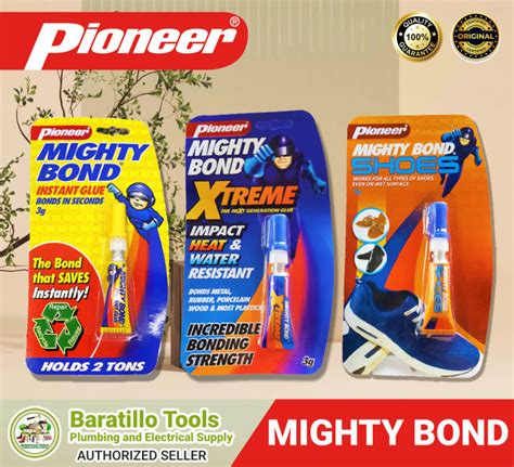 PIONEER Mighty Bond Instant Glue Original Extreme Shoes G Lazada PH