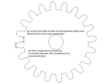 Spur Gear Drawing At Getdrawings Free Download