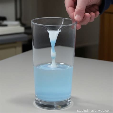 Non Newtonian Fluid Prompts Stable Diffusion Online