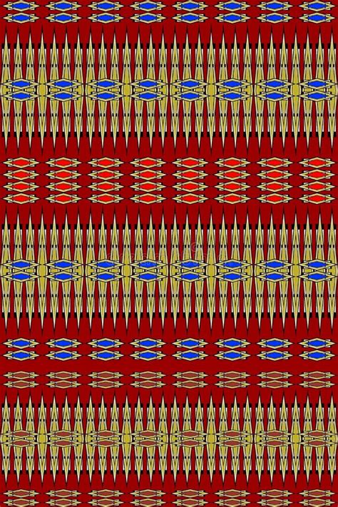 The Squares Are Stacked Together In A Multicolored Fabric Pattern A