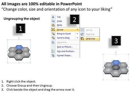 Powerpoint Theme Leadership Hexagon Shapes Ppt Template