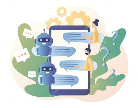 Premium Vector Chatbot Ai Robot Assistant Online Customer Support