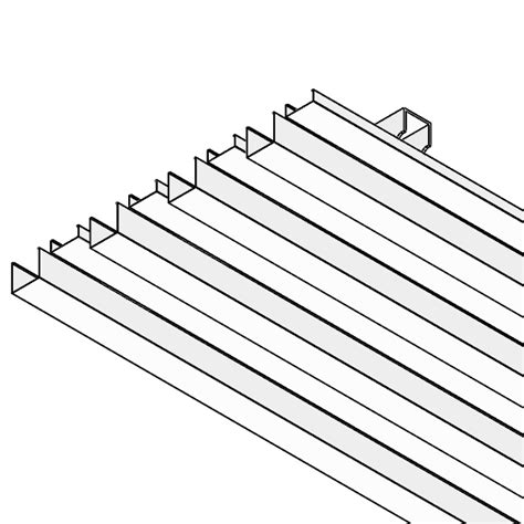 Microperforated Aluminum Baffle Material Logiq