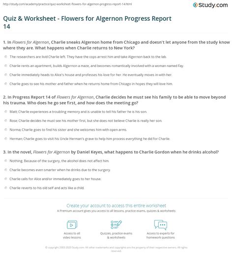 Flowers For Algernon Plot Analysis Best Flower Site