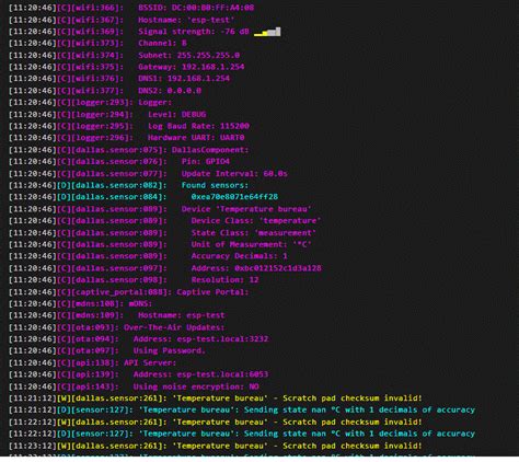 Esp Idf Dallas Scratch Pad Invalid Checksum · Issue 2740 · Esphome