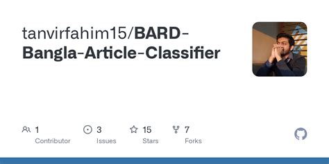 github tanvirfahim15 bard bangla article classifier