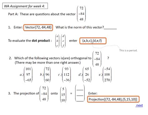 Solved Part A These Are Questions About The Vector Chegg