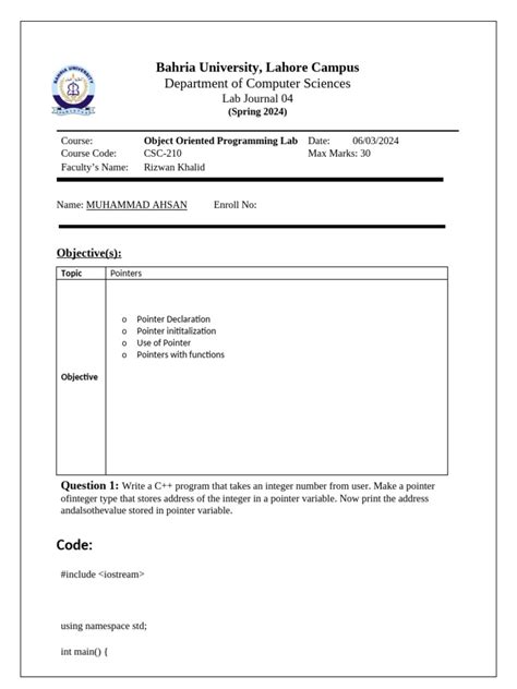 O Pointer Declaration O Pointer Inititalization O Use Of Pointer O