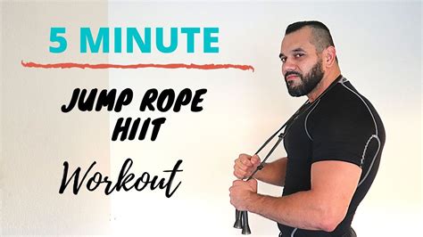5 Minute Jump Rope Workout Youtube