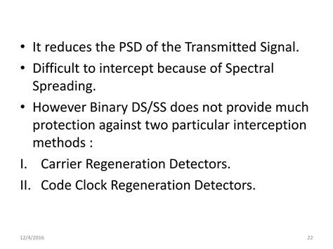 A Chaotic Direct Sequence Spread Spectrum Communication System Ppt