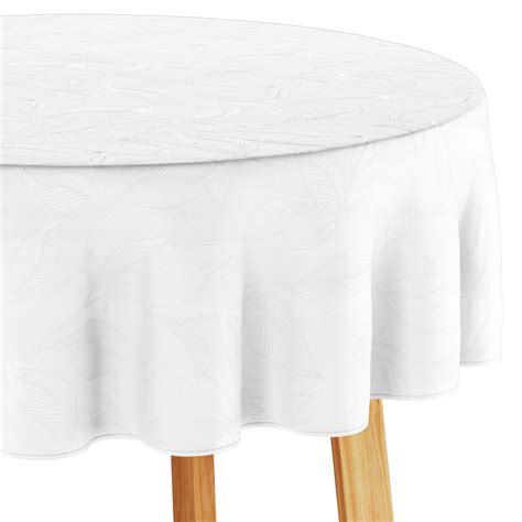 Obrus plamoodporny Filumi BIAŁY 140x140 Okrągły Cena Opinie Obrusy