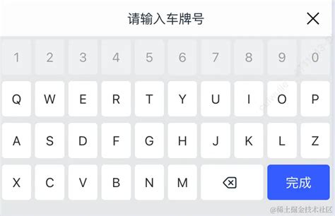 简版车牌号vuereact版本实现懂什么叫使馆车吗？我们专门实现了一个不能输入使馆车的简易版本车牌号vue版，reac 掘金