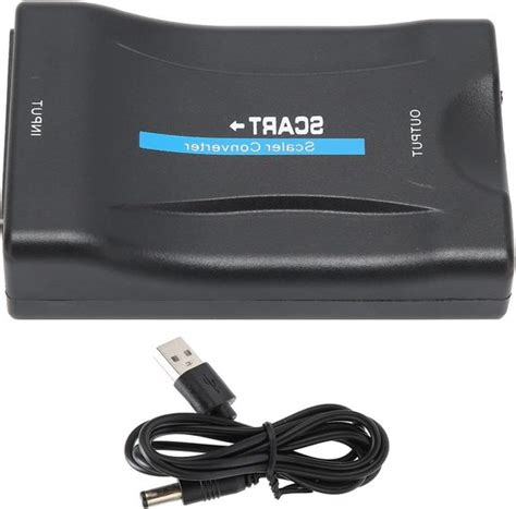 1080p Video Audio Hdmi Scart Adapter Converter Voor Scart Naar Hdmi