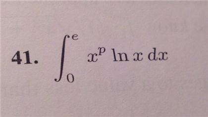 Solved For What Values Of P Does The Integral Converge Or Chegg Com