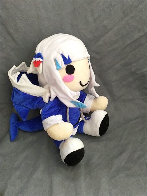 Gawr Gura Plushie Gura Gawr Vtuber Doll Anime Plushiecute Etsy Denmark