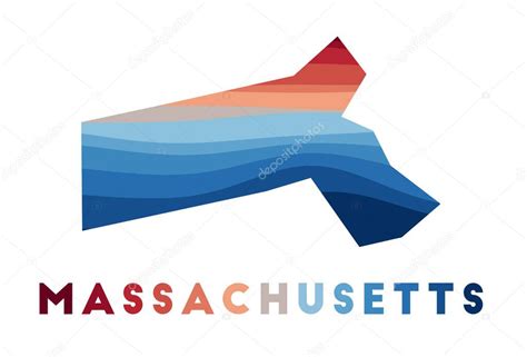 Mapa De Massachusetts Mapa Del Estado De Los Estados Unidos Con