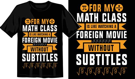 Pi Day T Shirt Design Vector Graphics Pi Day Typography T Shirt Design