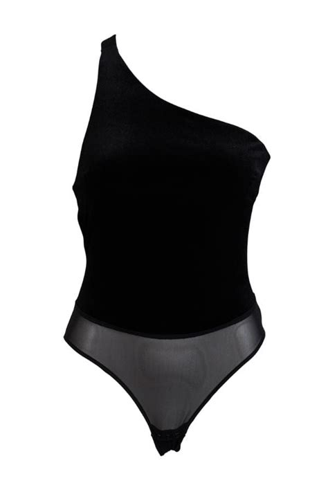 Reach For The Stars Bodysuit Black Chérie Amour