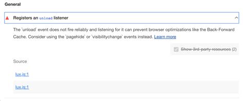 Lighthouse Audit Report For Documentation Pages · Issue 4060 · Mdn