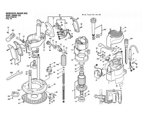Bosch GOF 2000 CE (3601F49020-EU) - Service Shop
