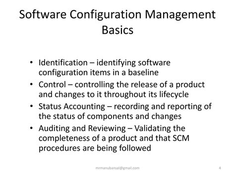 Configuration Management Ppt Download