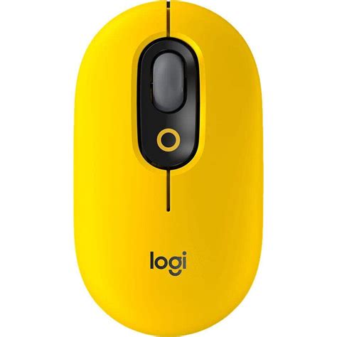 Buy Logitech Pop Wireless Mouse With Emoji Button Function Blast Yellow Online In Uae Jumbo