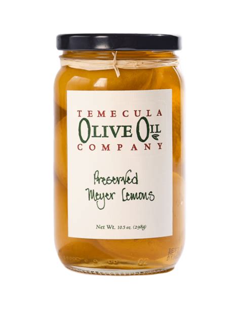 Preserved Meyer Lemons Temecula Olive Oil Company