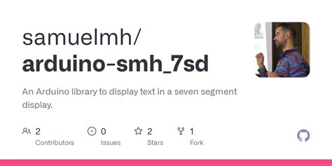 Github Samuelmh Arduino Smh Sd An Arduino Library To Display Text