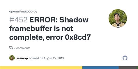 Error Shadow Framebuffer Is Not Complete Error 0x8cd7 · Issue 452