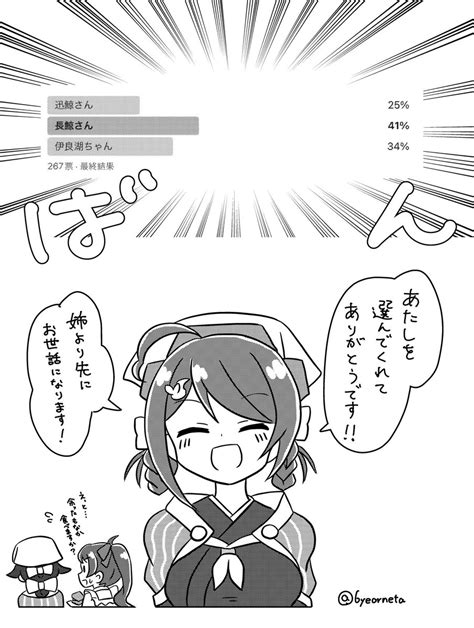 「アンケート取ったりして考えた結果、長鯨さんをお迎えしました 」樹之下の漫画