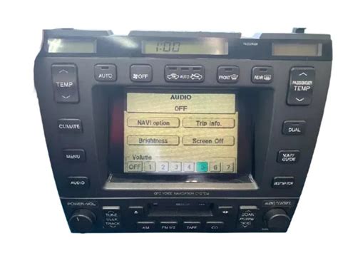 1998 2000 Lexus Ls400 Navigation Temp Clock Backlight Repair