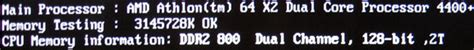 Less Memory BIOS Or Operating System Does Not Recognize The Whole Memory