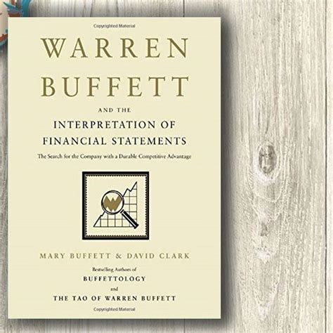 Book Warren Buffett And The Interpretation Of Financial Statements