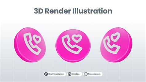 Premium Psd 3d Render Valentine With Cloud Icon For Ui Ux Web Mobile App Social Media Promotion