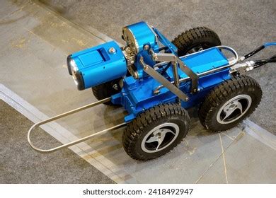 Hundred Industrial Robot Inspecting Pipeline Royalty Free Images Stock Photos Pictures