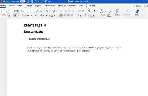 Solved Autosave On Ea Document Saved Home Insert Draw