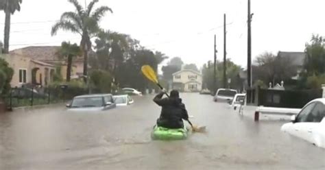 Monster Storms Trigger California Emergency Cbs News