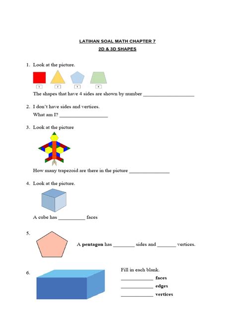 latihan soal uh math chapter 7 pdf