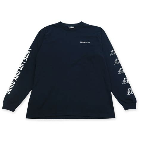 【楽天市場】ラーキングクラス Lurking Class Lips Ls Tee ネイビー Navy ラーキングクラスロンt