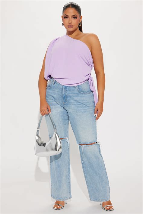 Sweetest Touch Blouse Top Lavender Fashion Nova