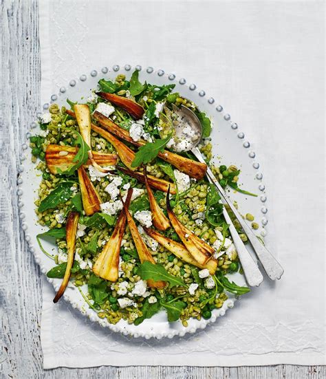 Pearl Barley Salad Recipe Pearl Barley Salad Parsnips Vegetarian