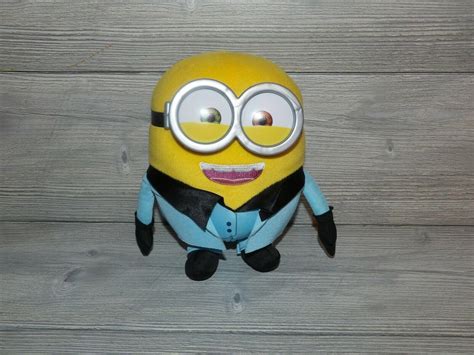 Rare 8 Illuminations Minions The Rise Of Gru Plush Disco Bob Stuffed