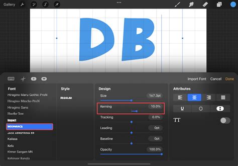 How To Warp Text In Procreate 4 Steps Design Bundles