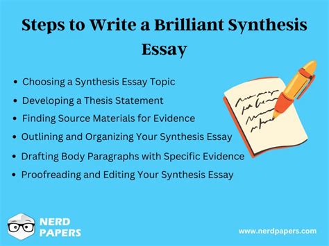 Synthesis Essay Step By Step Guide Nerdpapers