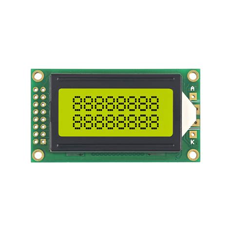 Character Lcd Display Pinout Parallel Display Module