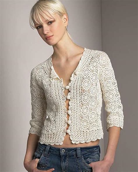 Crochet Vintage Jacket Pattern Detailed Tutorial For Every Etsy